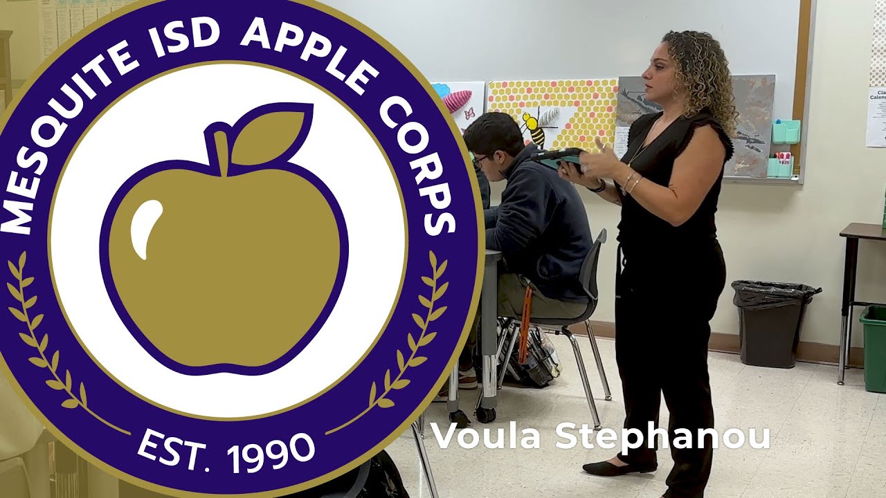 Mesquite ISD Apple Corps: Voula Stephanou - YouTube