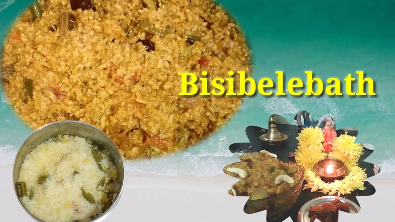 how to prepare Bisibelebath |Bisibelebath recipe|perfect lunch recipe ...