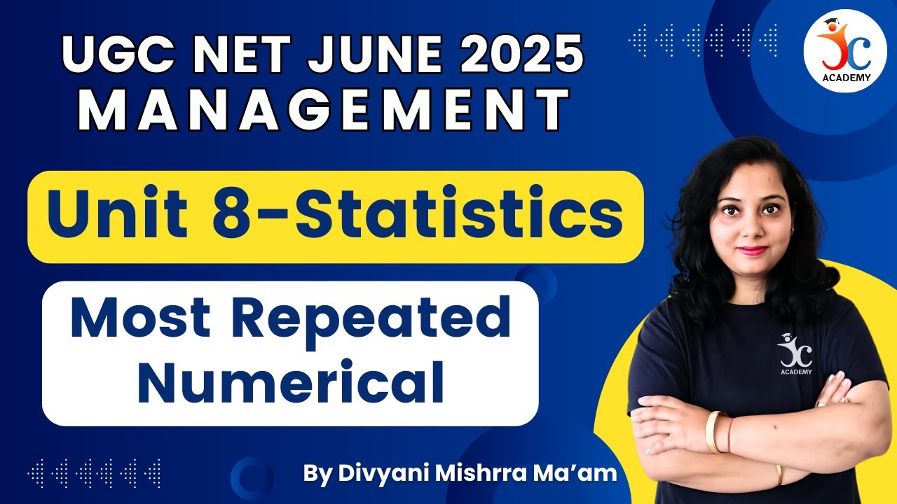 UGC NET Management Unit 8 Statistics - Most Repeated Numerical | UGC ...