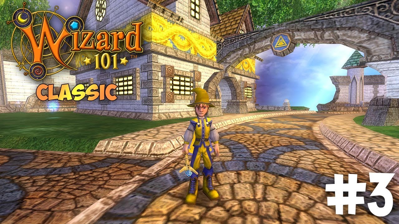 Wizard101 CLASSIC let's Play (Live) - Part 3 - Colossal Trouble - YouTube