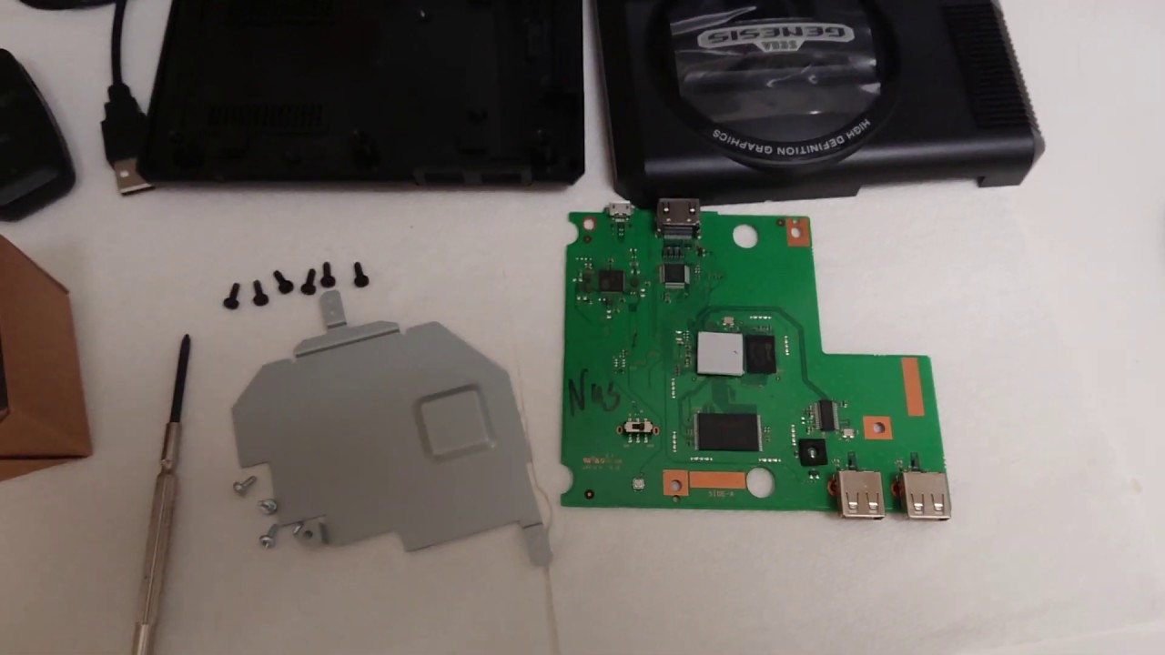What is inside SEGA Genesis Mini USA Model ( Mega Drive) - when taken ...