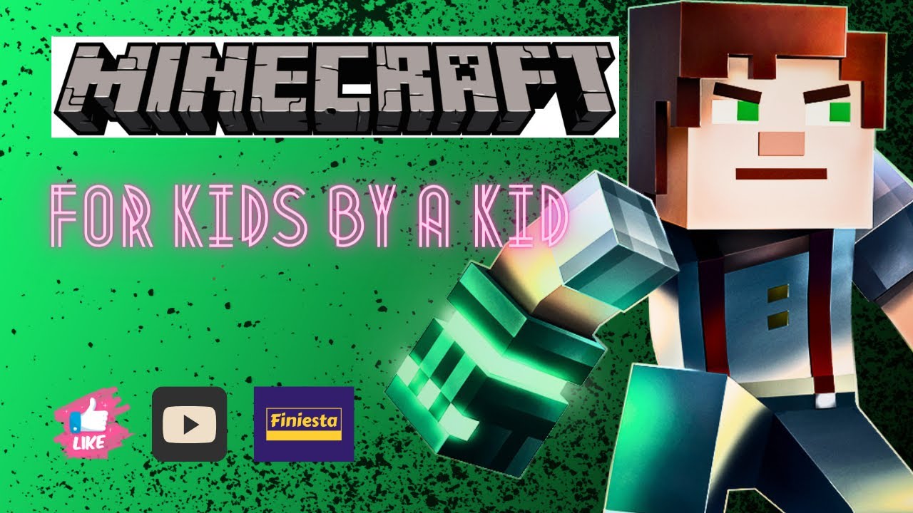 Minecraft for kids by kids - EP02 @Finiesta9 - YouTube