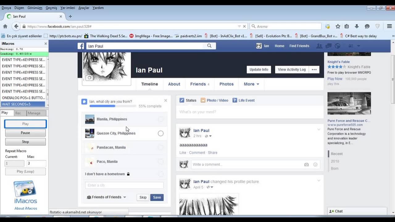 facebook auto post - YouTube
