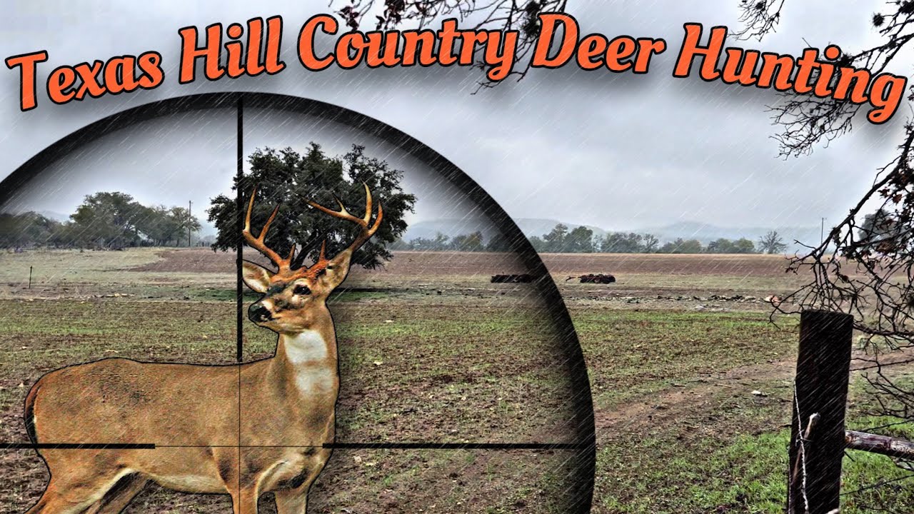 Texas Hill Country Whitetail deer Hunting (Comfort,Tx) - YouTube