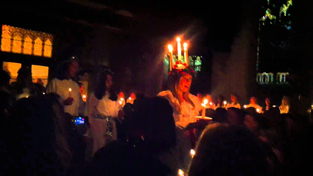 Swedish Lucia Concert (Luciatåg) in New York City 2011 - YouTube