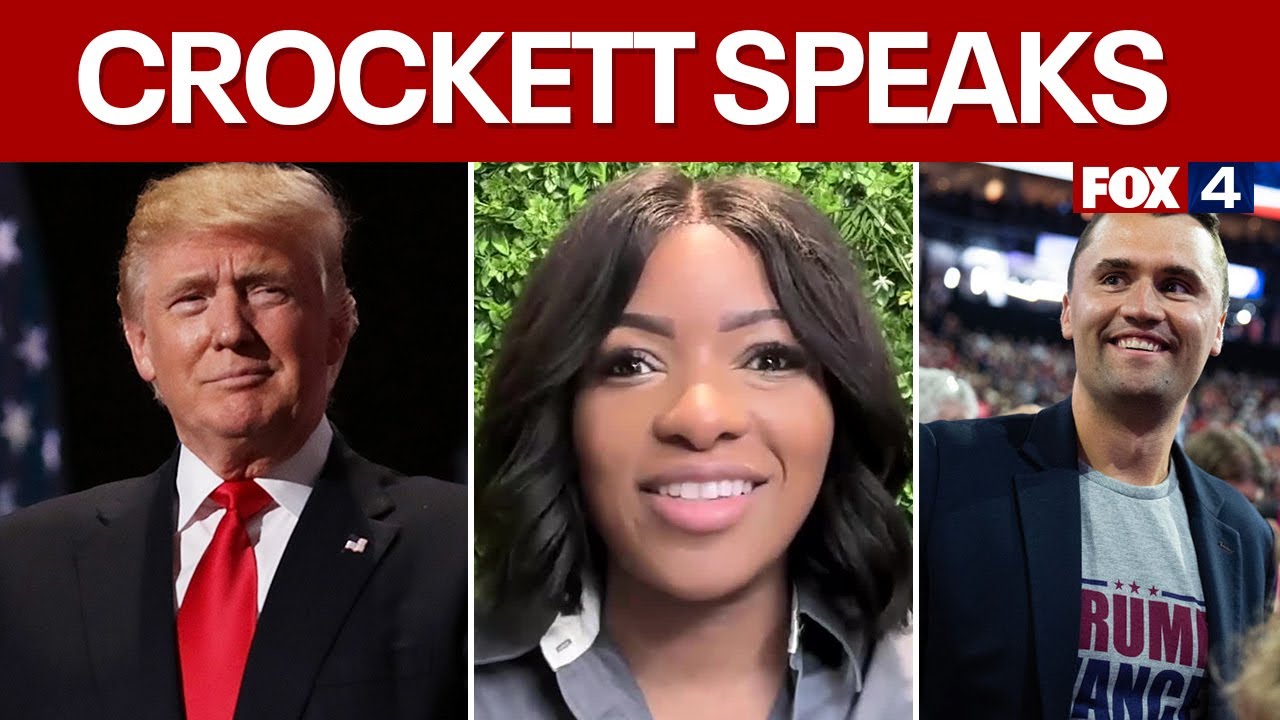Rep. Jasmine Crockett on government shutdown blame, Trump's memes ...
