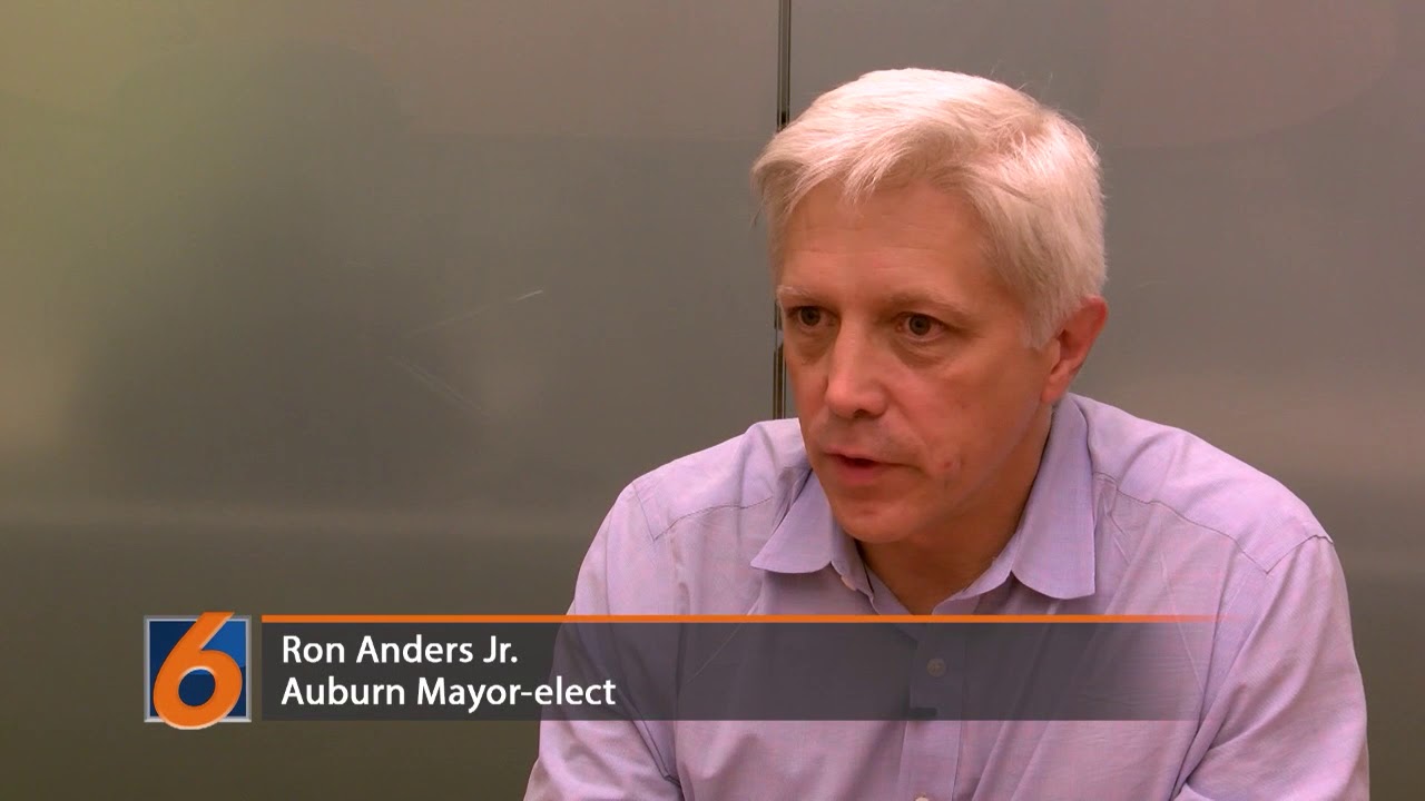 Ron Anders elected Auburn mayor - YouTube