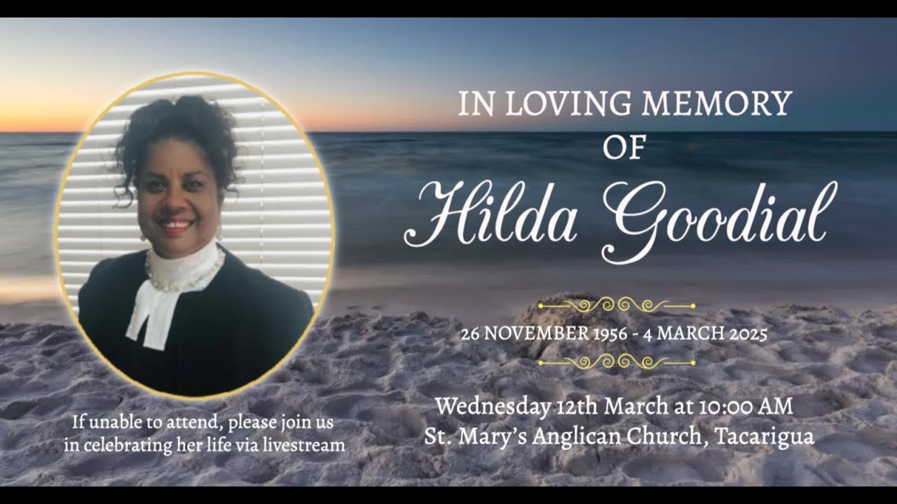 In Loving memory of Hilda Goodial. Wednesday 12th March at 10:00 AM ...