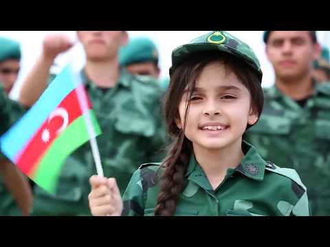 Ordumuzun igidleri Qarabagin zirvesine sanc bayragi igid esger