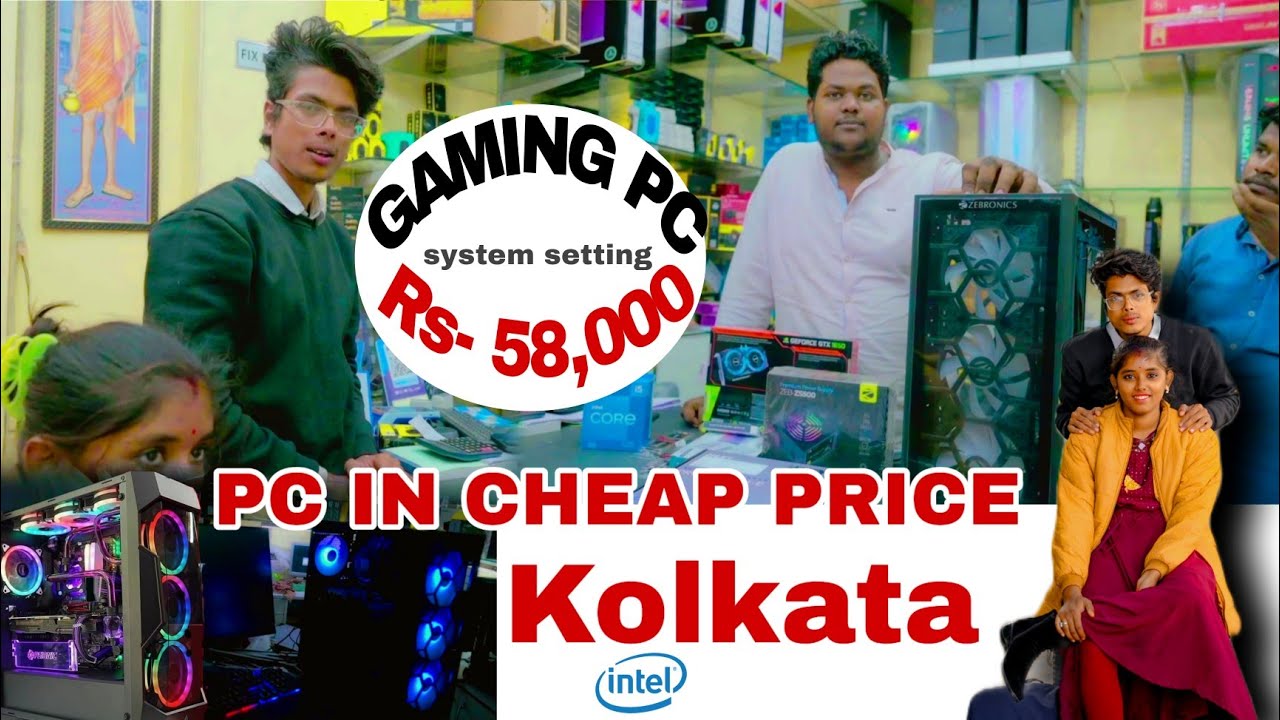 Editing pc in "cheap Price" | kolkata dumdum | SRP VLOGS - YouTube