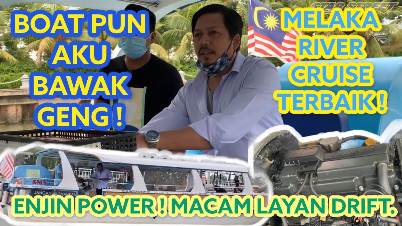 BOAT PUN AKU LAYAN GENG 😜 - TENGOK ENJIN BOAT DAH MACAM ENJIN KANCIL L2 ...