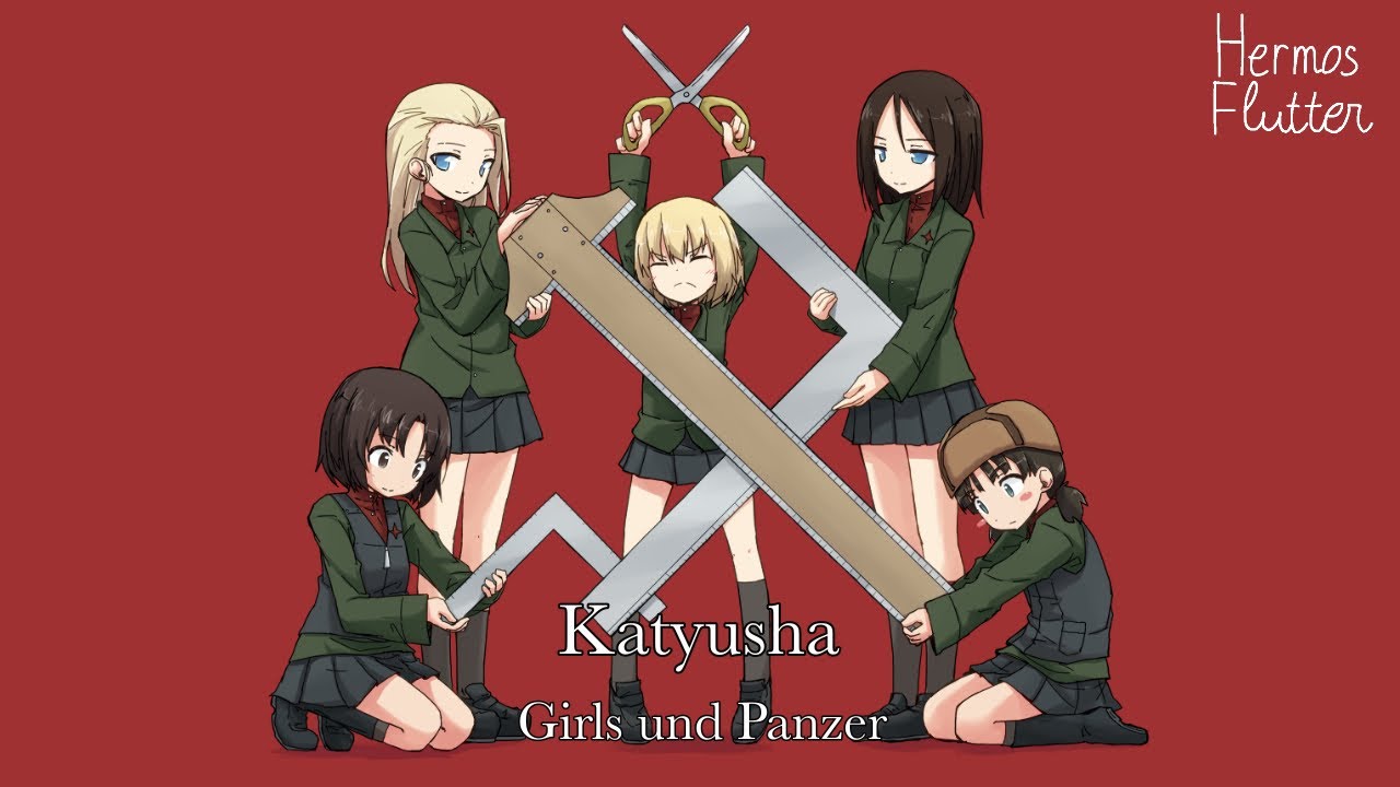 Russian Folk Song - Katyusha / Катюша (Girls und Panzer) - YouTube