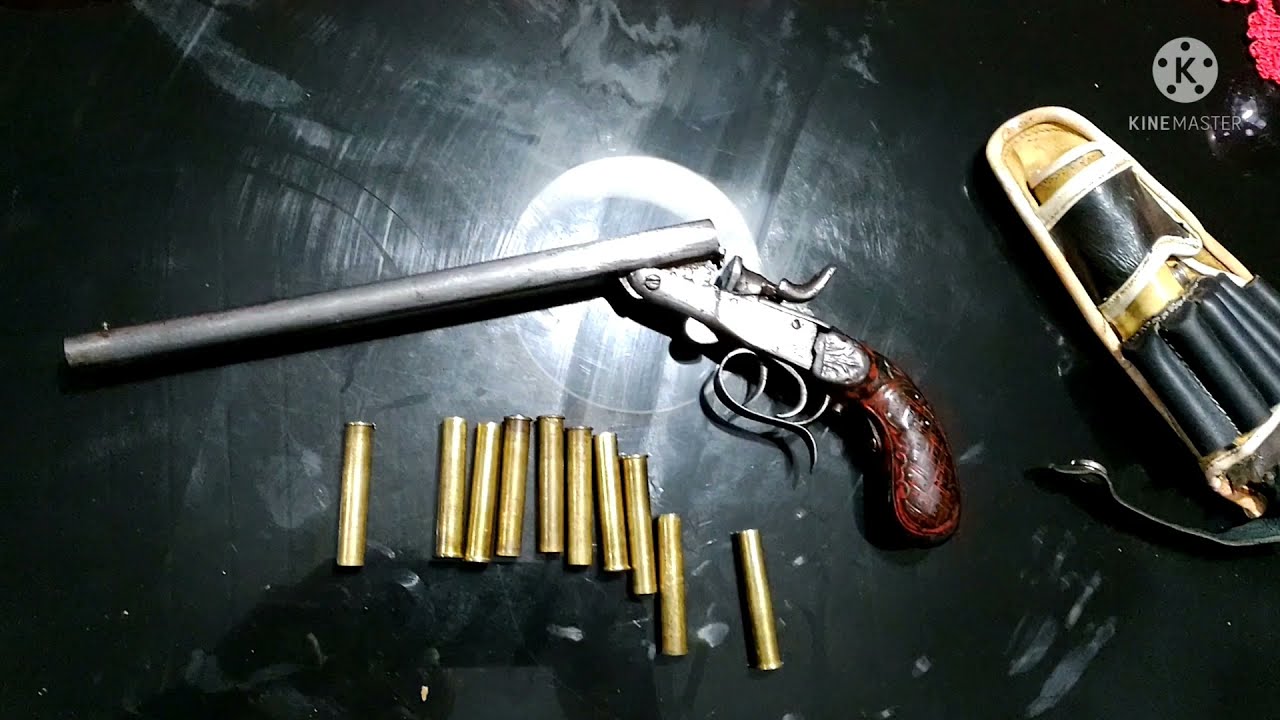TESTANDO GARRUCHA ANTIGA CAL 40 DOIS CANOS e REVOLVER TAURUS 357 ...