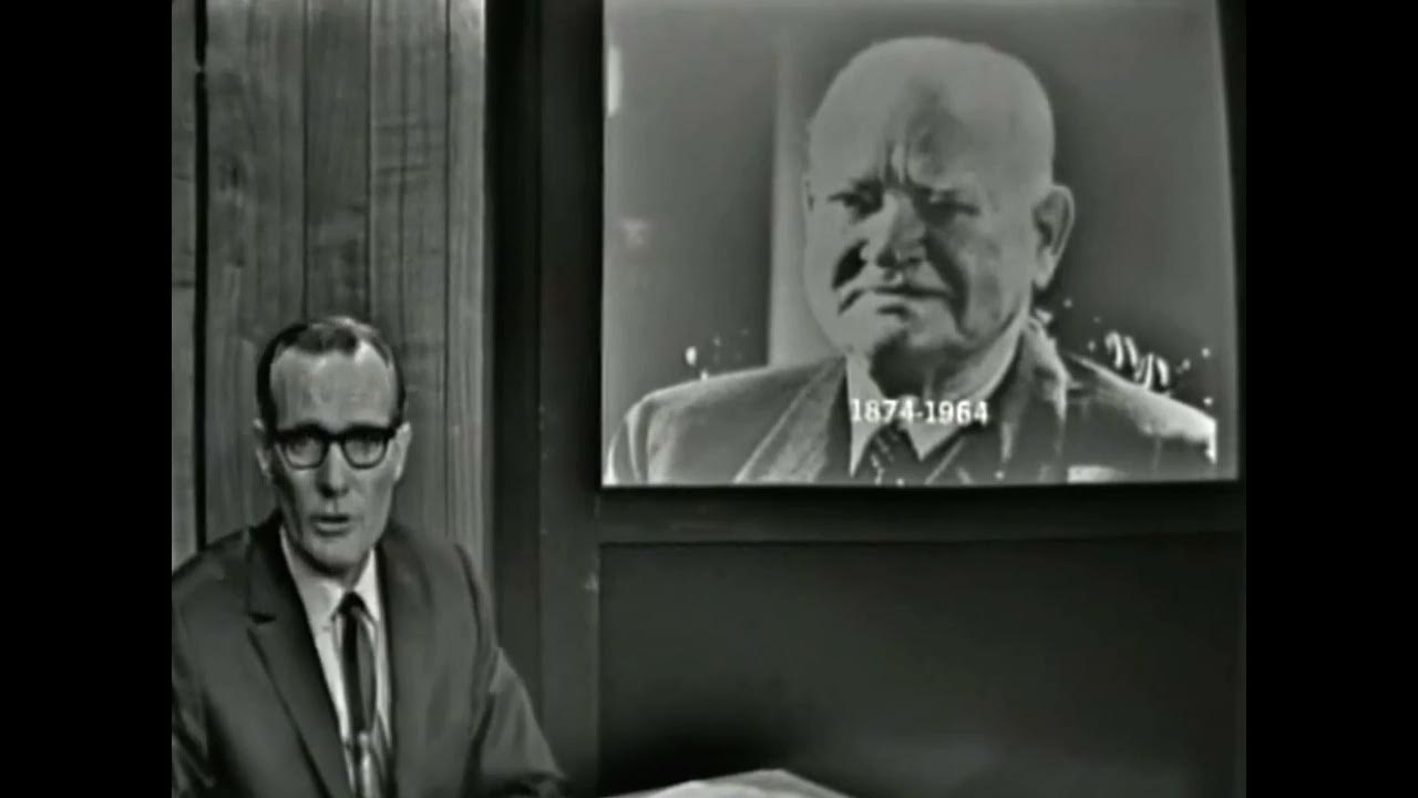NBC News Death of Herbert Hoover Announcement (1964) - YouTube