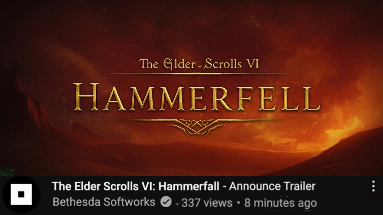 The Elder Scrolls VI Hammerfell - First Trailer | Bethesda Game Studios ...