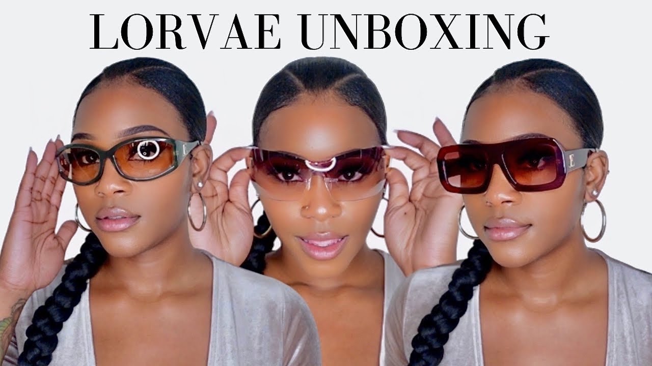 LORVAE UNBOXING: Trying De’arra’s Luxury Eyewear Brand - YouTube
