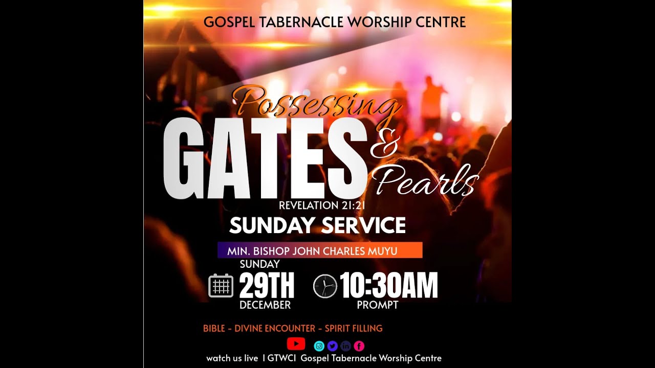 POSSESSING GATES AND PEARIS BY BISHOP JONH CHARLES MUYU - YouTube