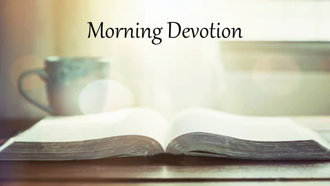 Monday Morning Devotion - Stephen Wantulok - YouTube