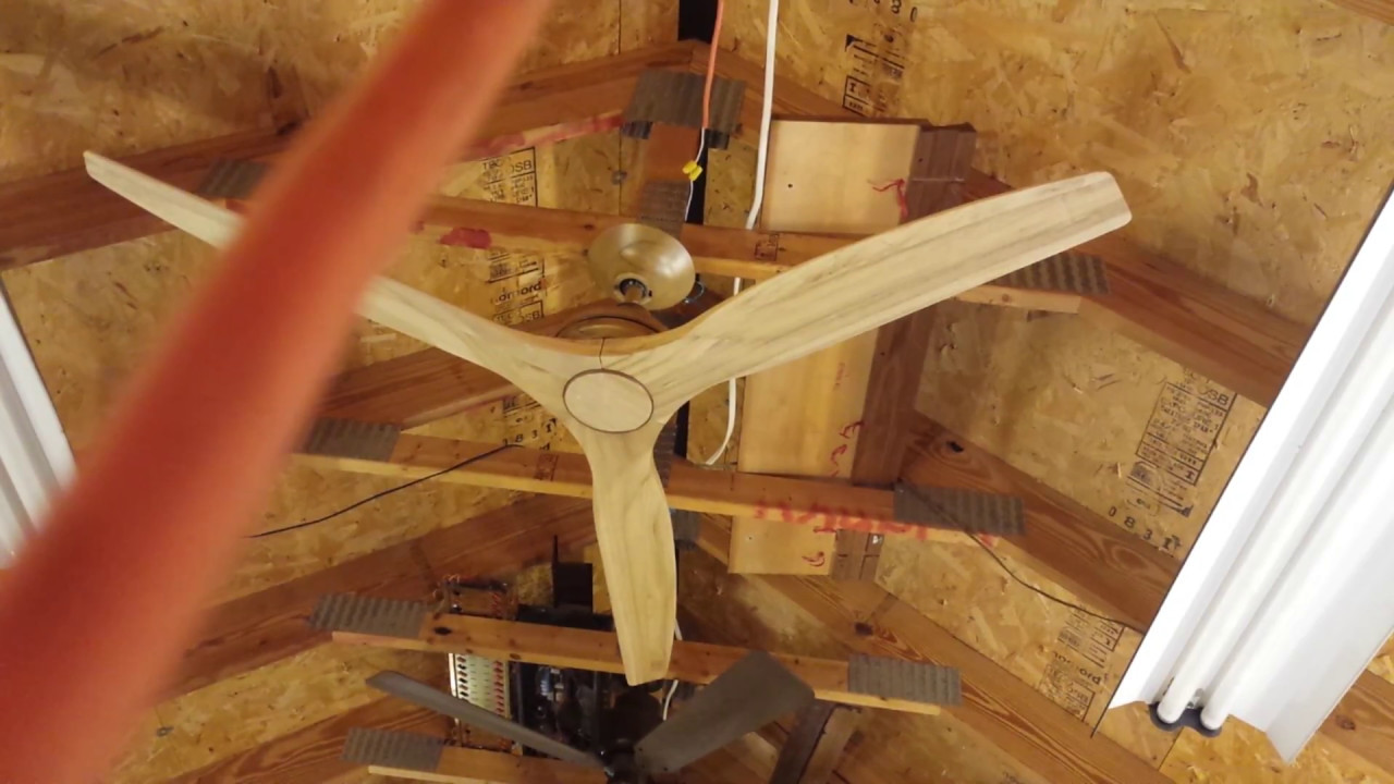Fanimation Spitfire Ceiling Fan model MA6721 in driftwood finish - YouTube
