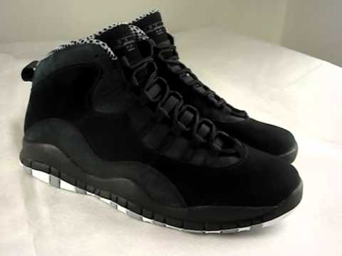 Air jordan retro X 10 stealth 2012 edition.wmv - YouTube