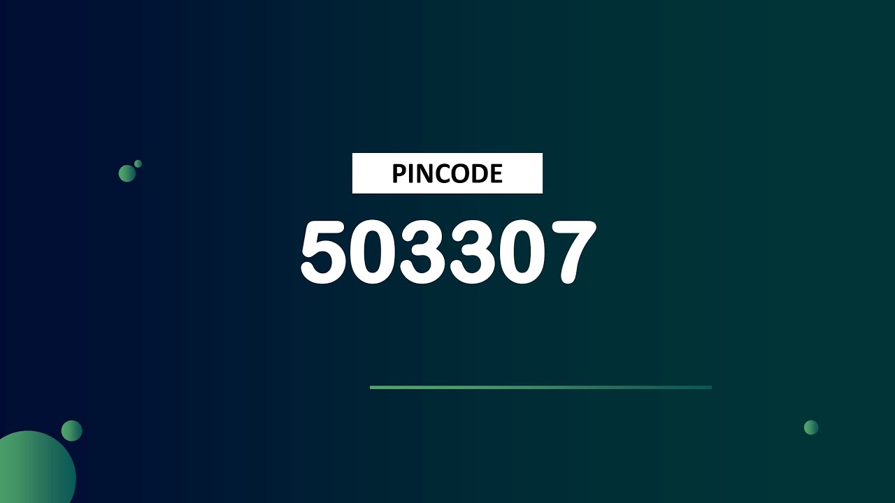 Pincode 503307 - Muchkur, Jagiryal, Bhimgal, Mendora & More - YouTube