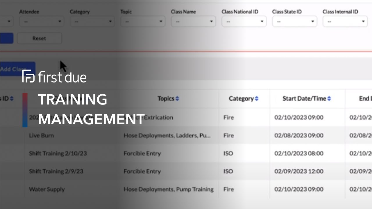 First Due Training - YouTube