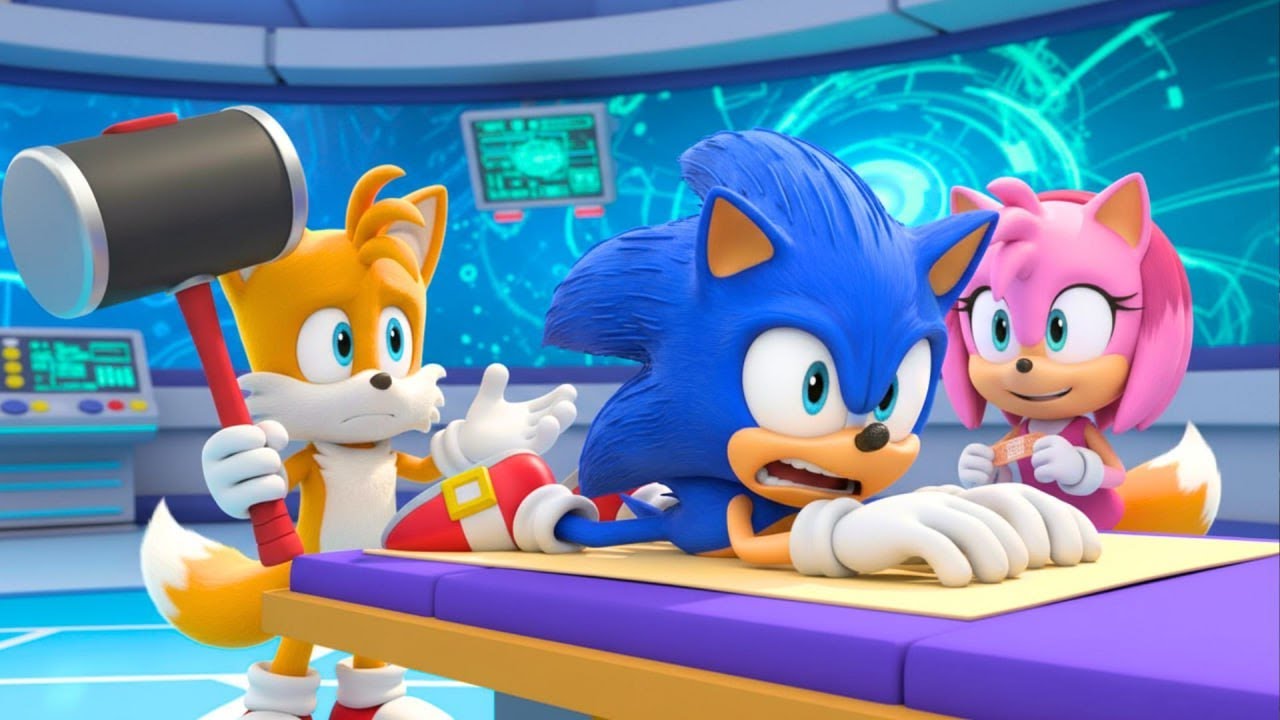 Doctor Tales – Sonic Hates Hospitals 😱 | Funny Hospital Story | Sonic ...