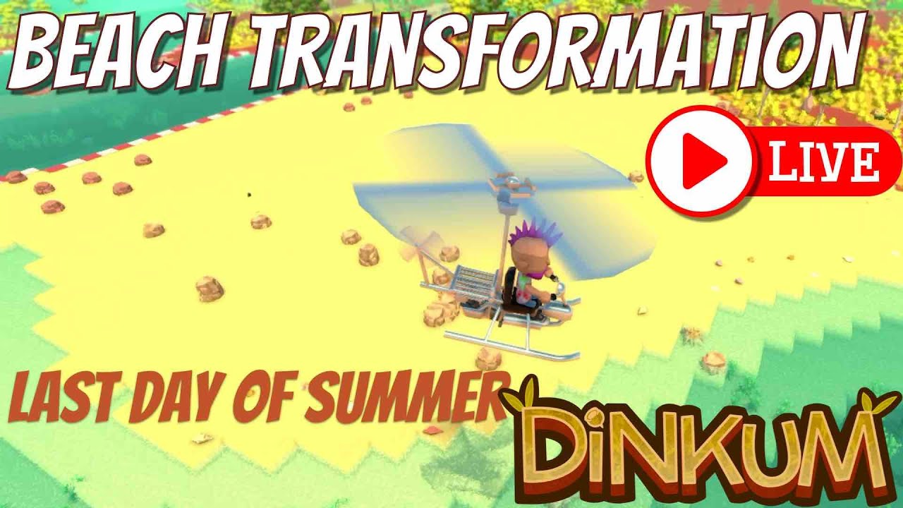 🔴 EXPERIMENTAL. Iconic Beach build design then onto AUTUMN! - YouTube
