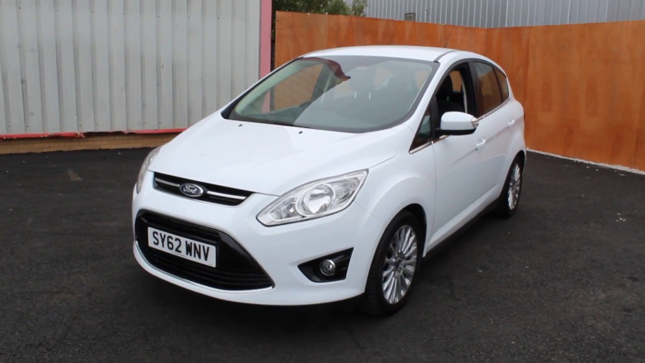 Ford | C-Max | 1.6 TDCi Titanium 5dr | White | SY62 WNV - YouTube