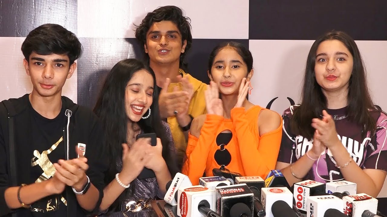 Varun Buddhadev,DESHNA DUGAD,Het Thakkar,Chahat Tewani,Naisha Khanna At Lunch Of GOMA - YouTube