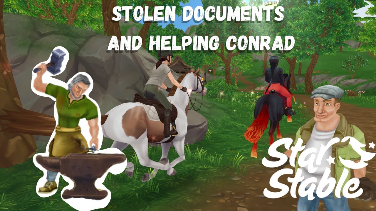 Stolen Documents and Helping Conrad - Star Stable Story 4 - YouTube