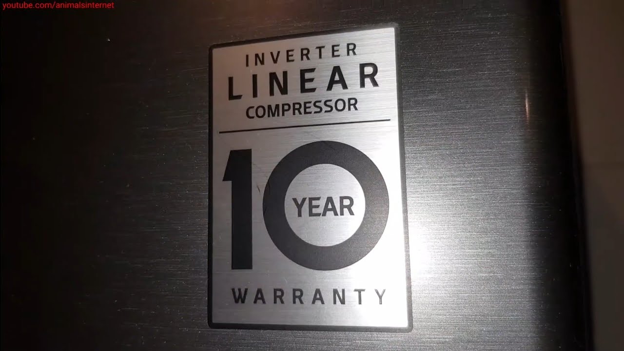 LG Refrigerator-Freezer. Inverter Linear Compressor. 10 Year Warranty ...