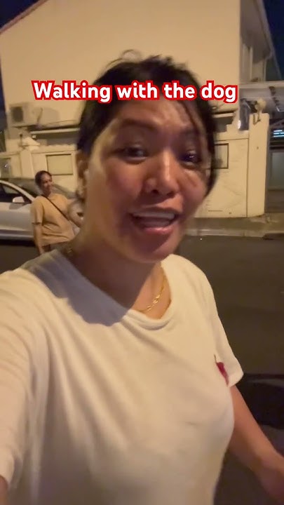 Walking with dog #youtube #youtube #youtube #youtube #youtubeshorts # ...