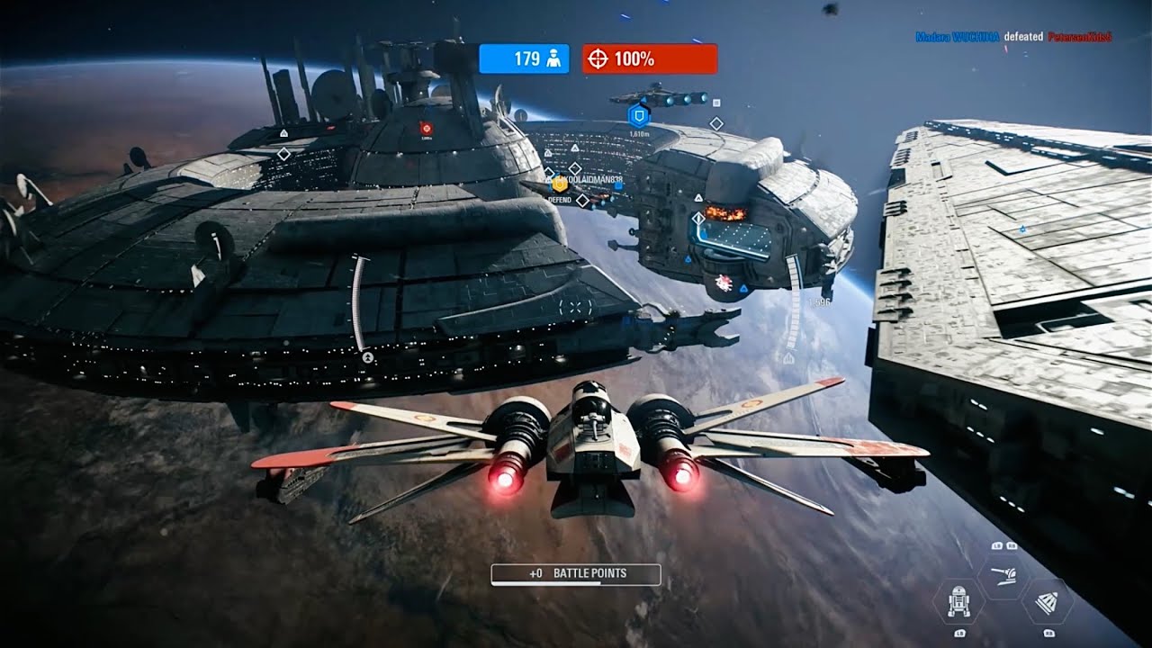 Star Wars Battlefront 2: Starfighter Assault Gameplay (No Commentary ...