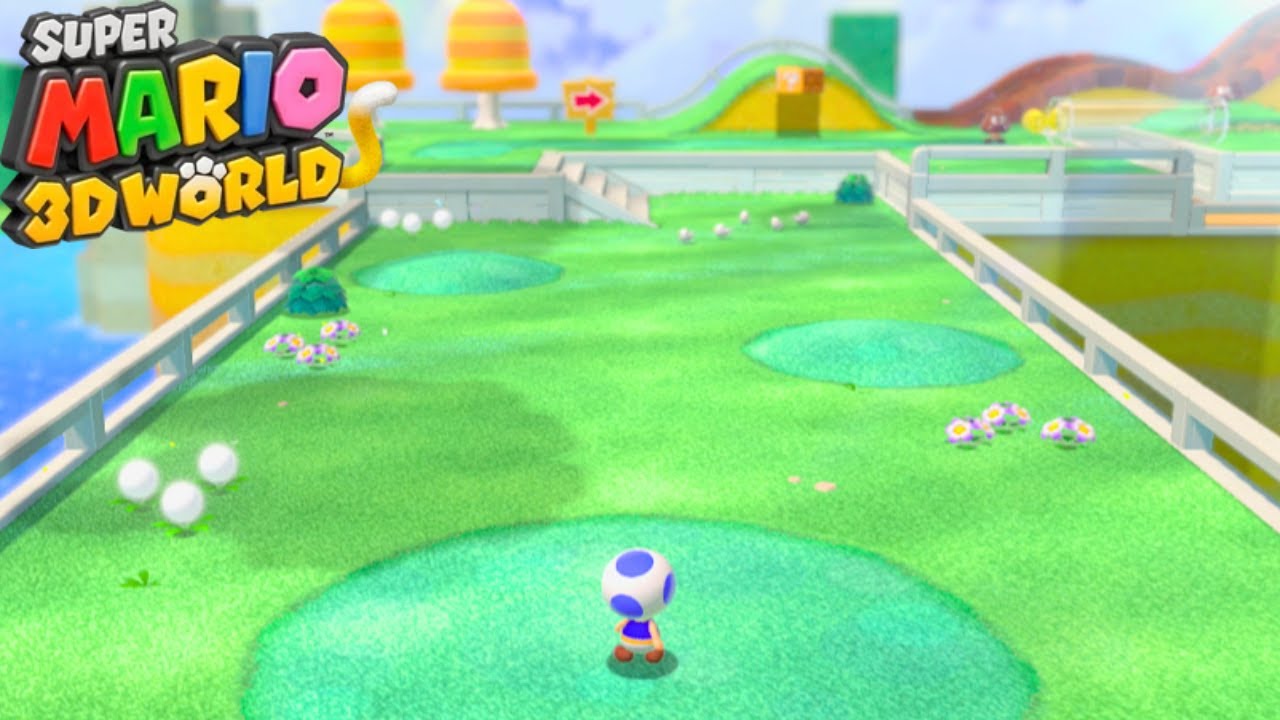 World 1 | Super Mario 3D World full gameplay - YouTube