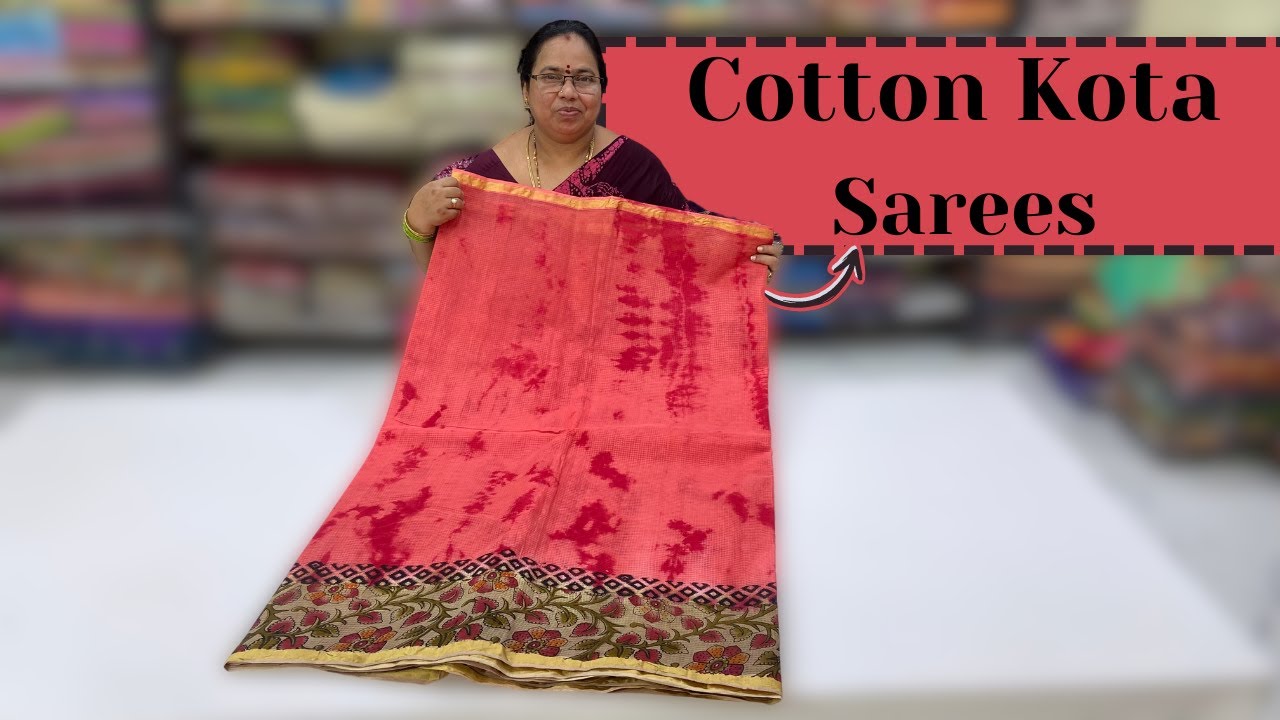 Cotton Kota Sarees & Bhagalpur Soft Silk Sarees || Wholesale Shop ...