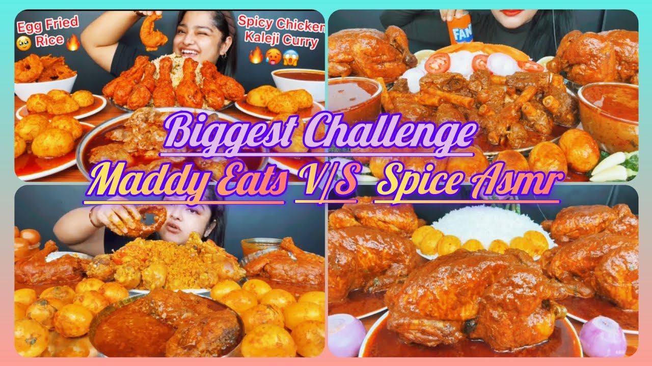 "HUGE BANGLADESHI FOOD PLATE CHALLENGE🍛MUKBANG" #video #asmr #mukbang ...