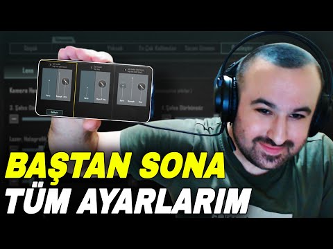 YENİ HASSASİYET VE KONTROL AYARLARIM! | PUBG MOBİLE