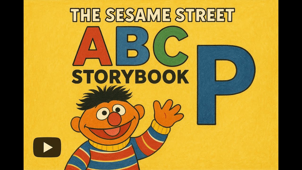 Sesame Street ABC Storybook – Letter P | Read Aloud for Kids 📚 - YouTube