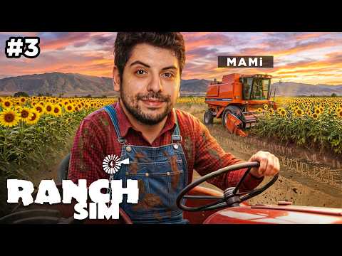 ARTIK TARLAMIZ VAR! | Ranch Simulator (3. Bölüm)