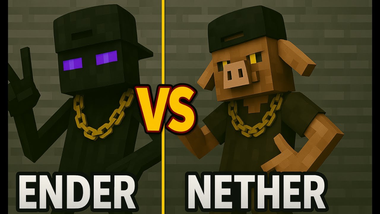 Ender vs Nether – Minecraft Rap Battle - YouTube