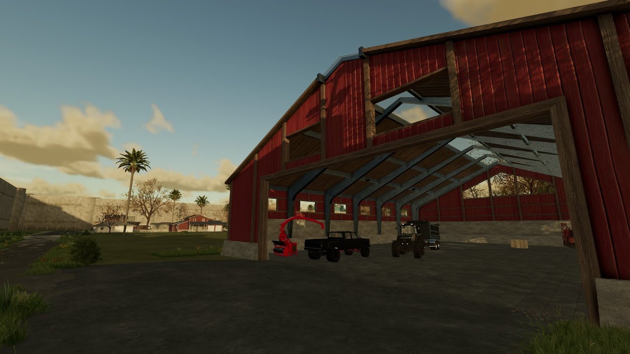 FS22 - Frontier - Ep8 - Moving shop and opening doors - YouTube