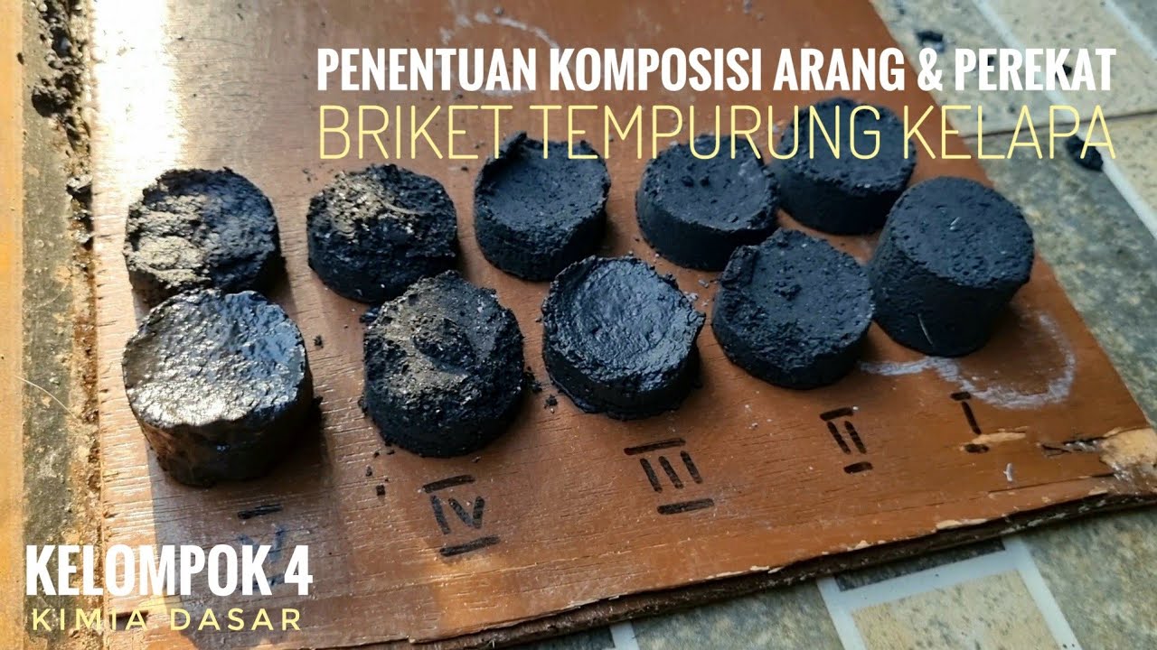 PENENTUAN KOMPOSISI ARANG & PEREKAT PADA PEMBUATAN BRIKET TEMPURUNG ...