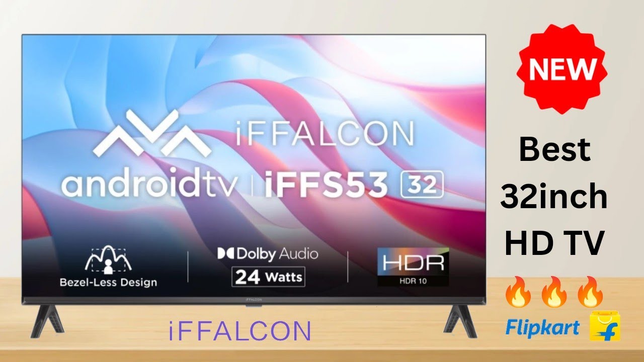 iFFALCON by TCL 32 inch HD Ready LED Smart Android TV with Google Assistant - iFF32S53 ...