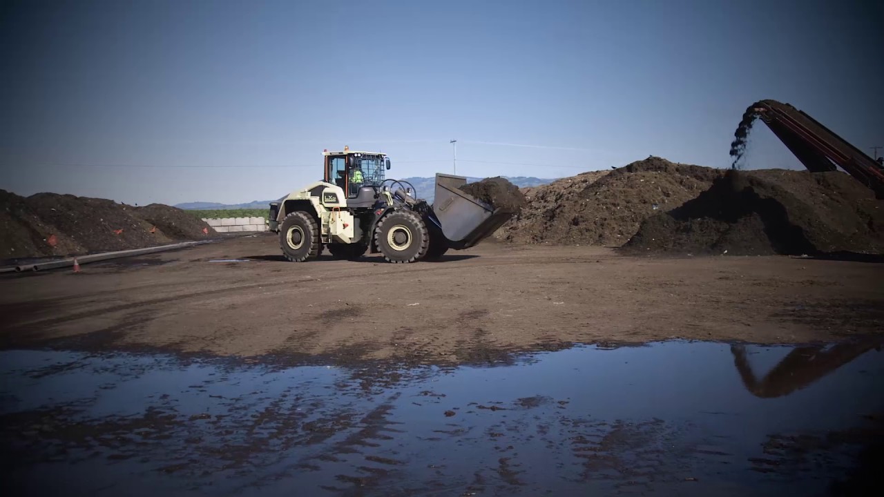 LX1 prototype hybrid wheel loader - Teaser, operators feedback - YouTube