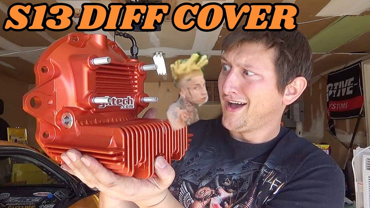 Gktech Diff Cover Install | S13 240sx R200 - YouTube