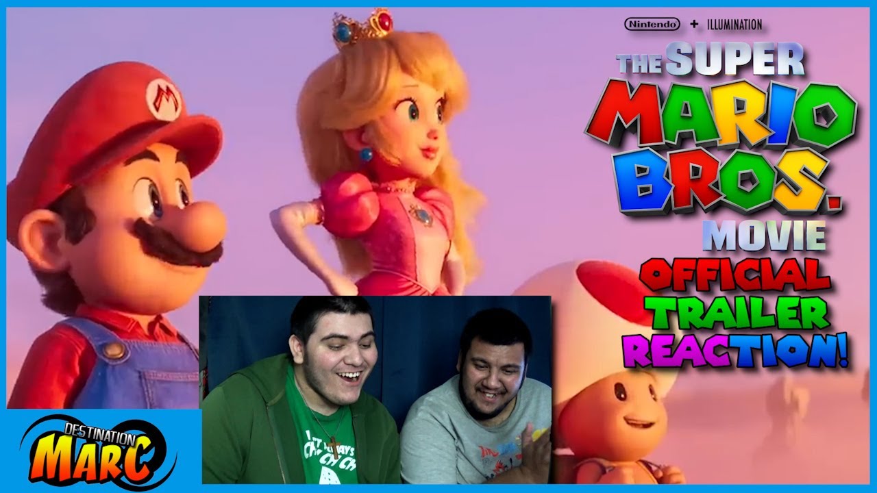 "The Super Mario Bros. Movie:" Official Trailer Reaction! - YouTube