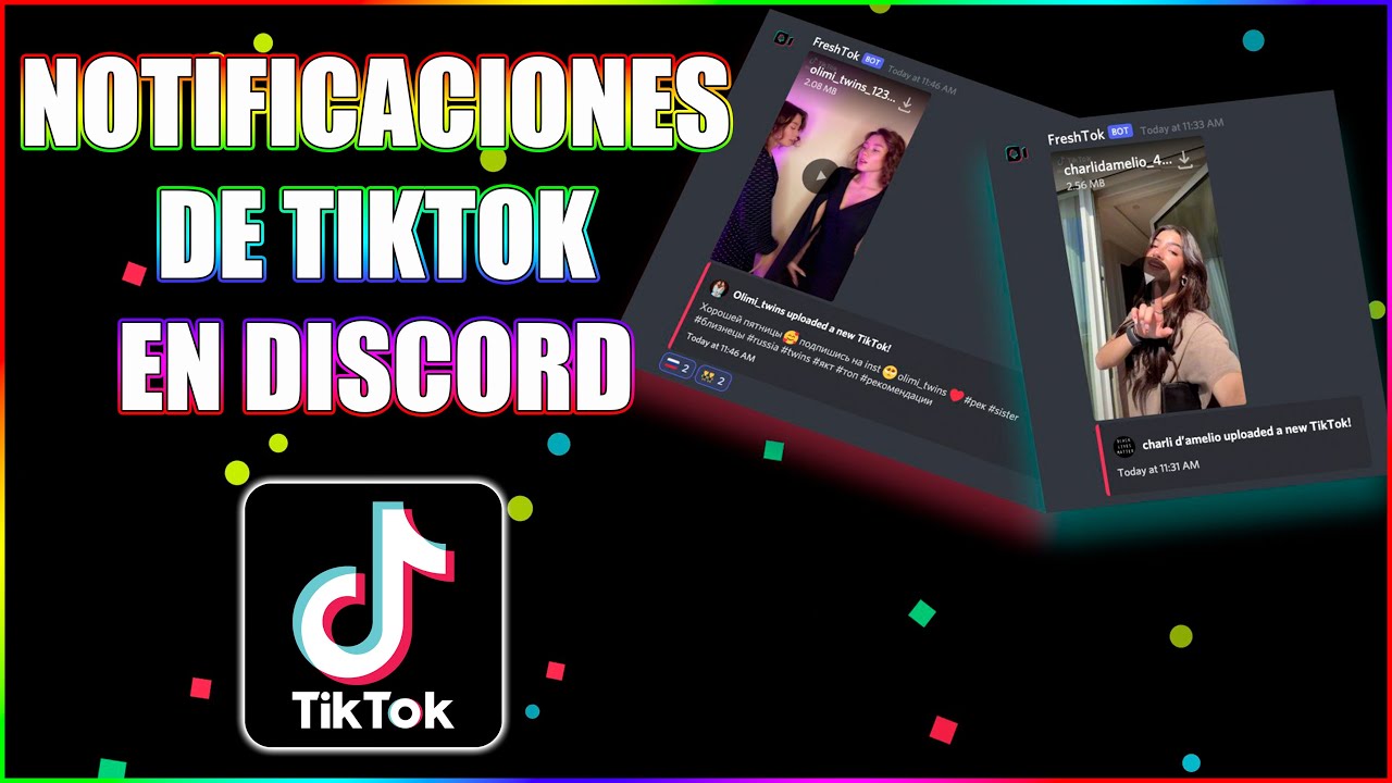 Notificaciones De Tik Tok En Discord 2025 - YouTube