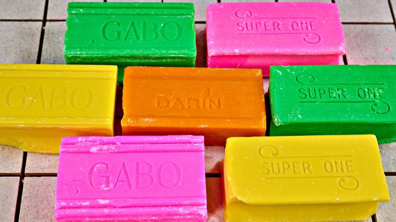 ASMR SOAP | GYM CHALK ASMR | Soap carving | Gym Chalk Crushing | 4K ...