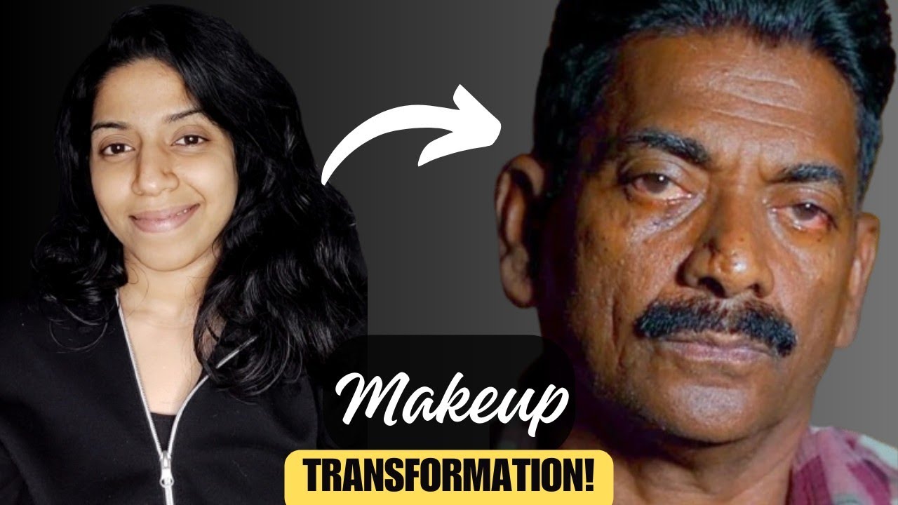 Najeeb Muhammad | Real Najeeb | Aadujeevitham | The goat life | Makeup ...